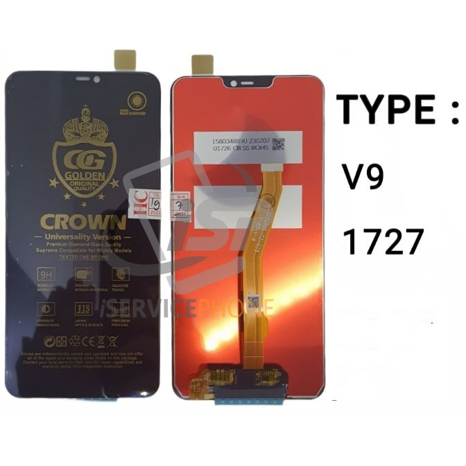 Jual LCD TOUCHSCREEN VIVO V9 / 1727 Fullset Crown Original Super 100% Layar Hp Tanam FULL SET ...