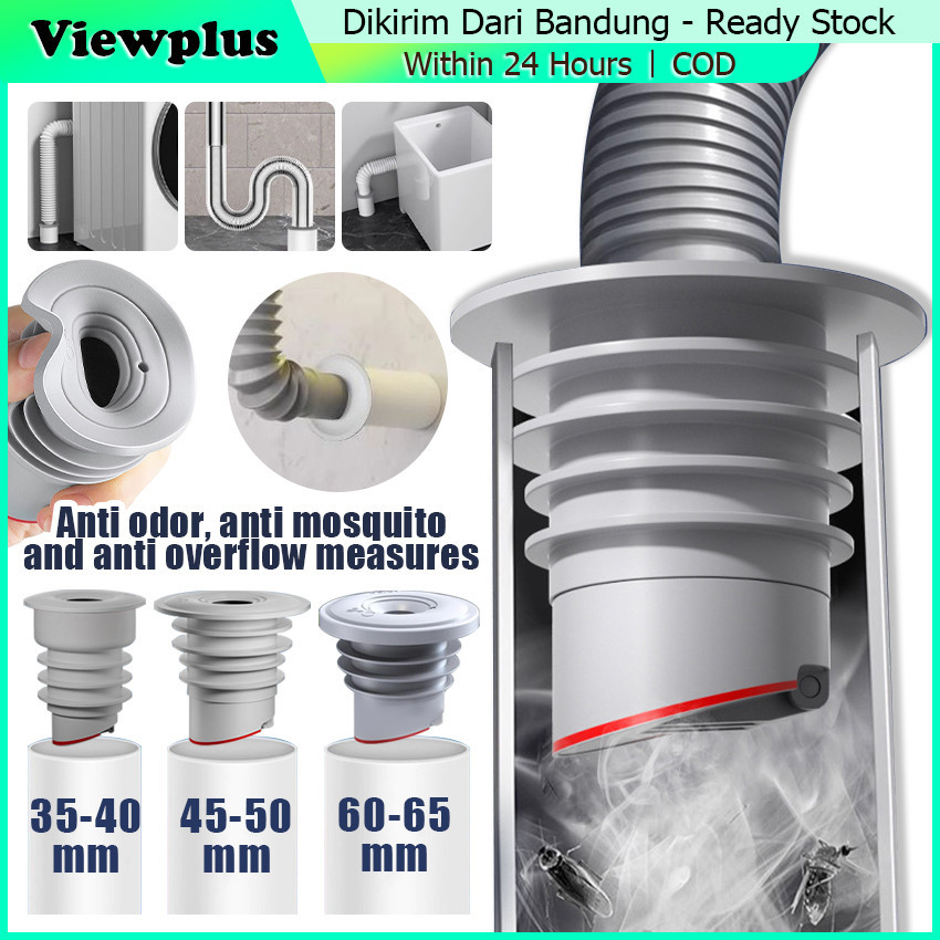 Jual Floor Drain Trap Plastik anti bau anti serangga / Conektor Tutup ...