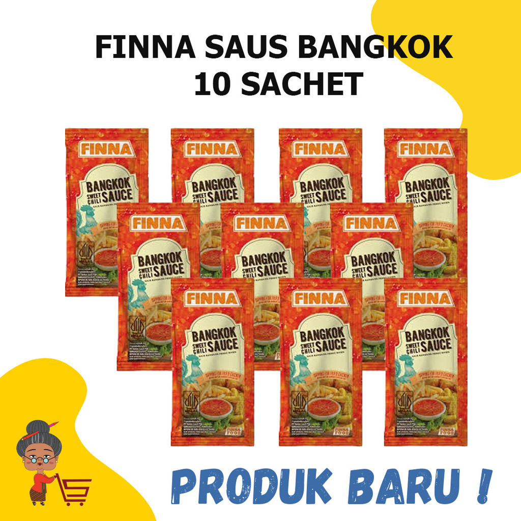 Jual FINNA SAUS BANGKOK SACHET / FINNA SAUS BANGKOK / SAUS BANGKOK ...