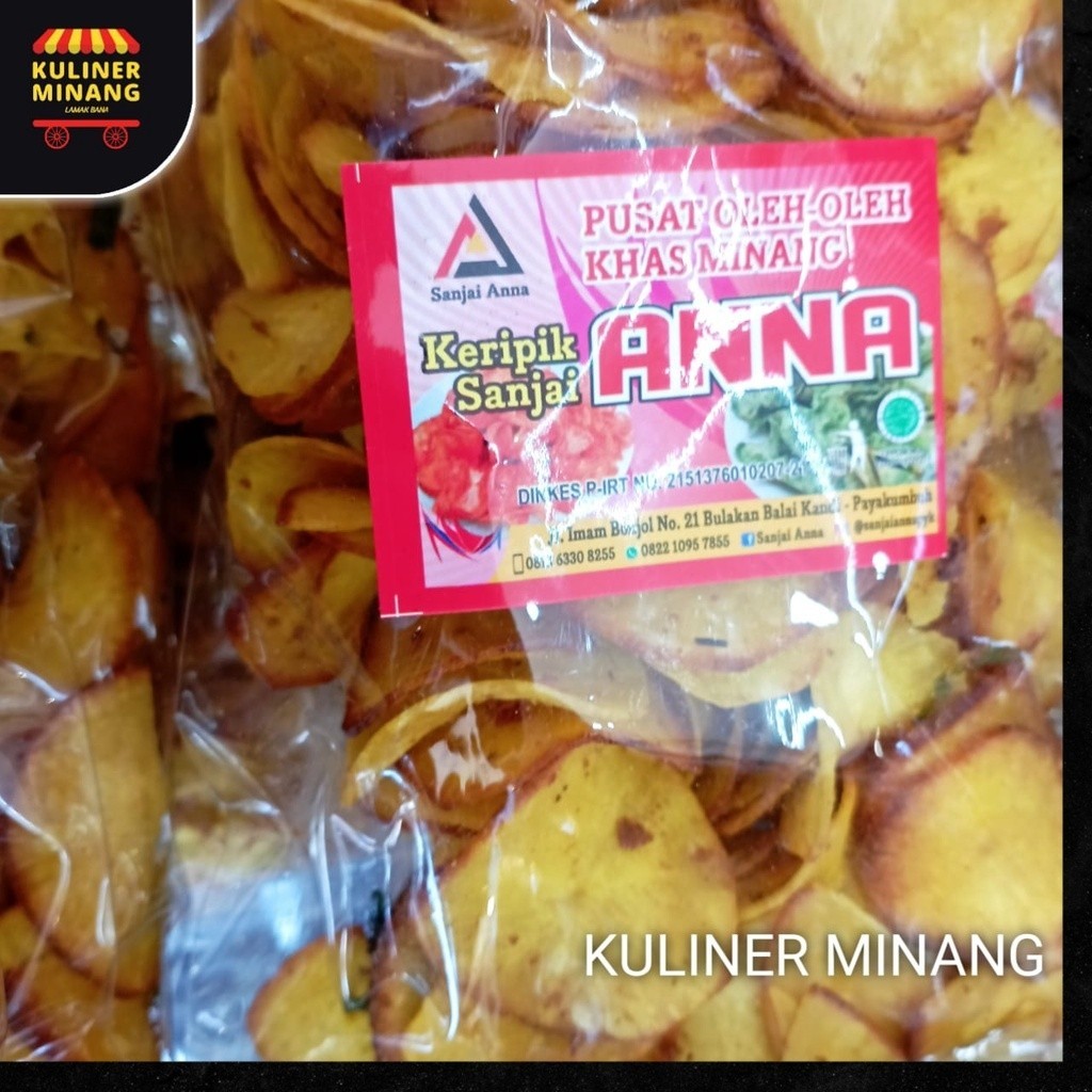Jual Sanjai bumbu kuning anna Kampung Snack Kuliner Minang Kabau ...