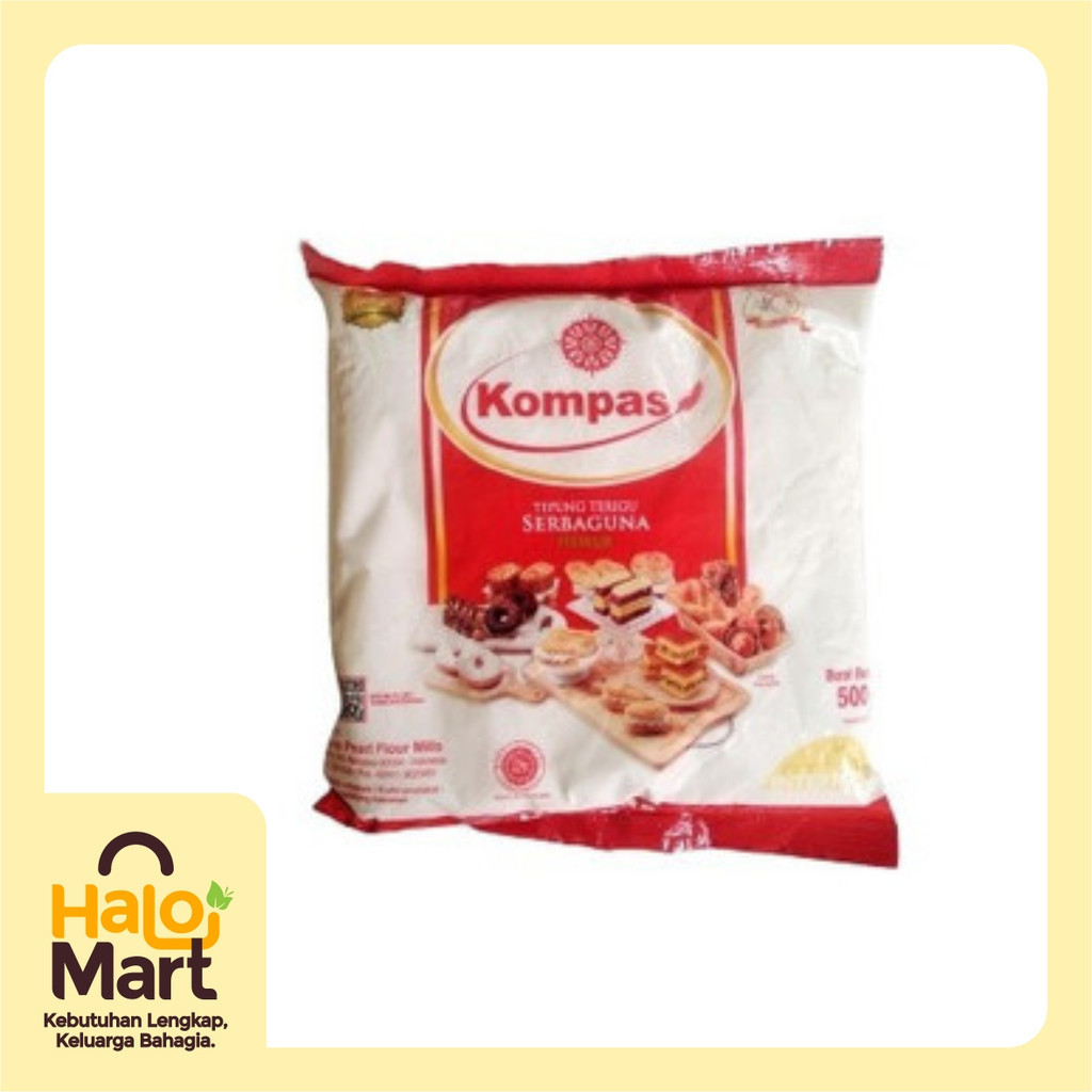 Jual KOMPAS TEPUNG TERIGU 500 GR | Shopee Indonesia