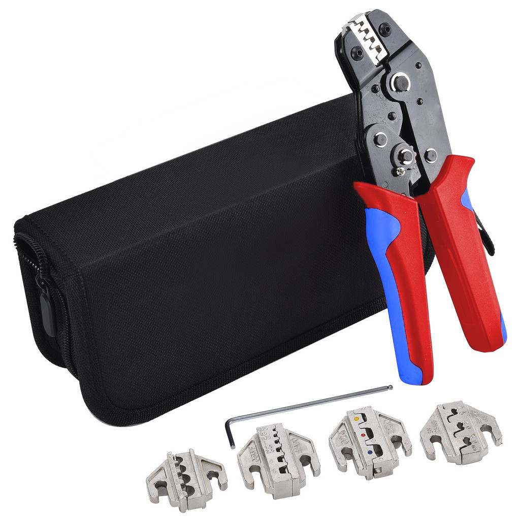 Jual SN-58B Tang Crimper Terminal Kabel Crimping Plier Alat Kompresi + 4 Rahang | Shopee Indonesia