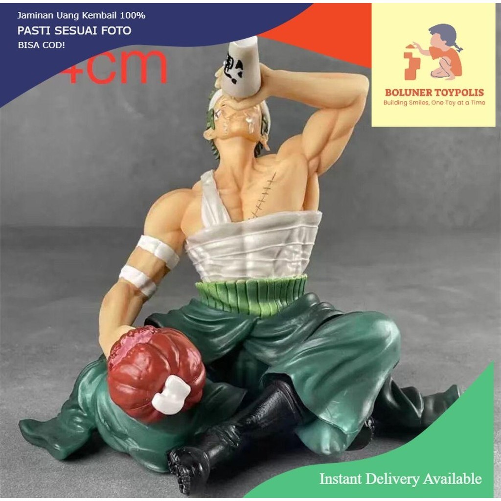 Jual Figure Zoro Roronoa Sitting SKALA 1/6 Anime One Piece Figure GK ...