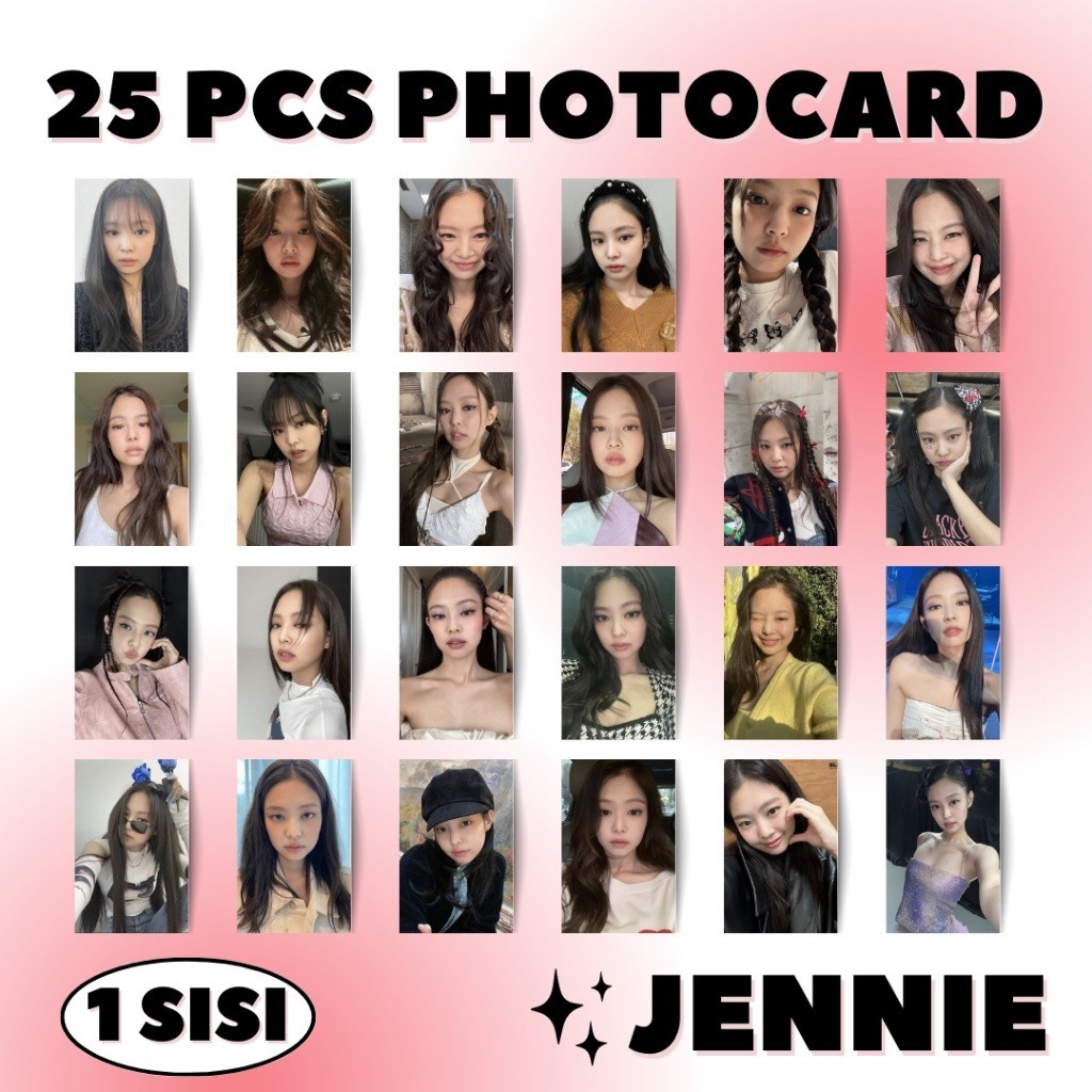 Jual Photocard Lomo Card PC Unofficial BLACKPINK Kpop / BLINK Korean ...