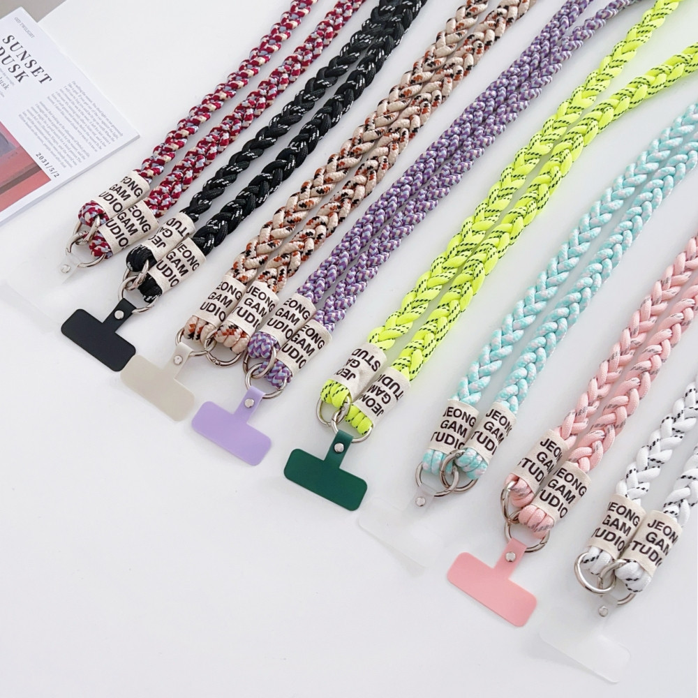 Jual Universal Crossbody Gantungan Hp Lanyards with Patch Weave hp ...