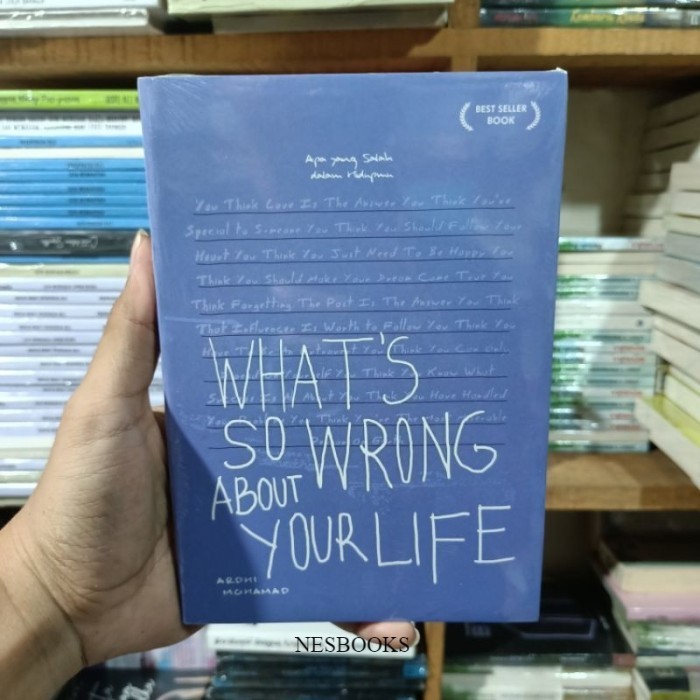 Jual Buku Whats So Wrong About Your life | Shopee Indonesia