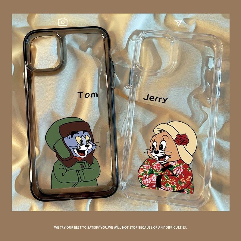 Jual TPU Tom and Jerry Cowok Cewek Anti-Retak Soft Case hp POCO C71 C71 X6 Pro M6 Pro c65 xiaomi ...