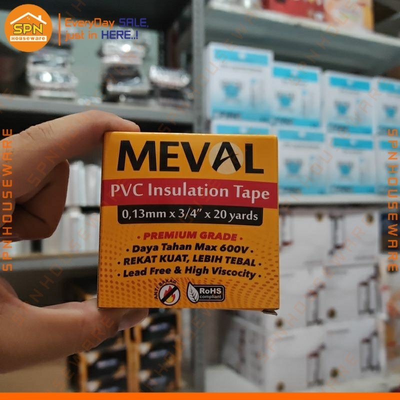 Jual Insulation Tape PVC WPE-182 MEVAL | Shopee Indonesia