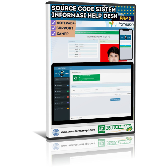 Jual Aplikasi Sistem Informasi HelpDesk Semua Instansi dan perkantoran berbasis web - PHP 5 ...
