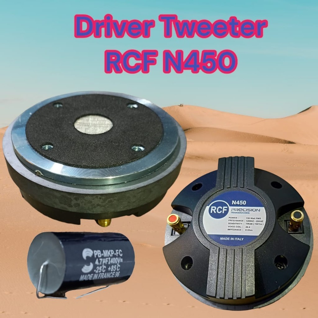 Jual Promo Driver Tweeter rcf n450 n 450 Tweter rcf Model Baut vc 1 ...