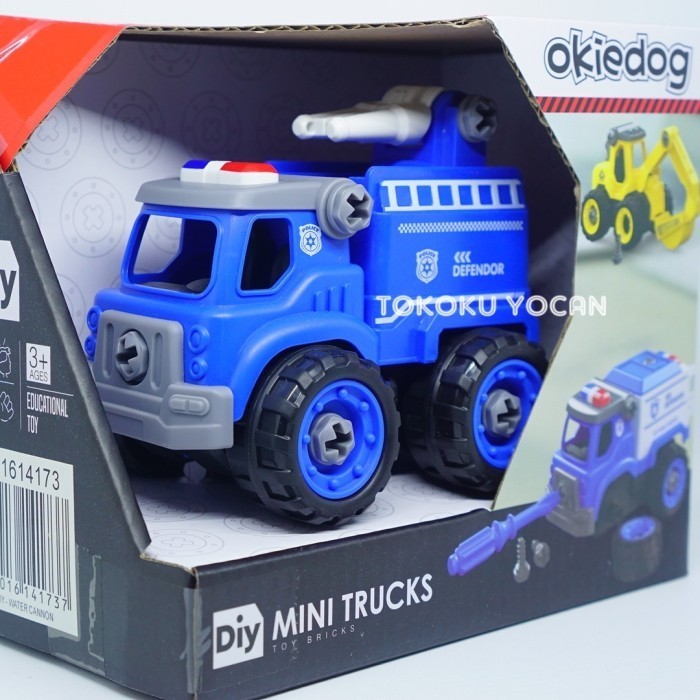 Jual BEST[New Promo] OKIEDOG DIY Mini truck mobil pemadam kebakaran ...