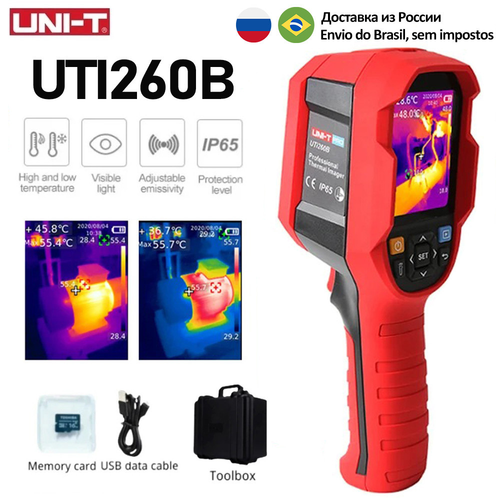 Jual UNI-T UTi260B Infrared Thermal Imager 256 x 192 Thermographic PCB ...