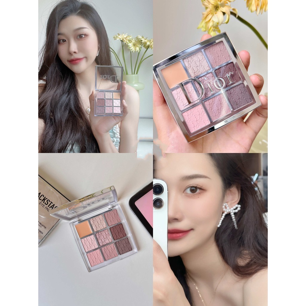 Jual Tanggal terakhir Dior Backstage Eyeshadow Palette/Dior Eyeshadow Glow Face Pallette 10g/001 ...