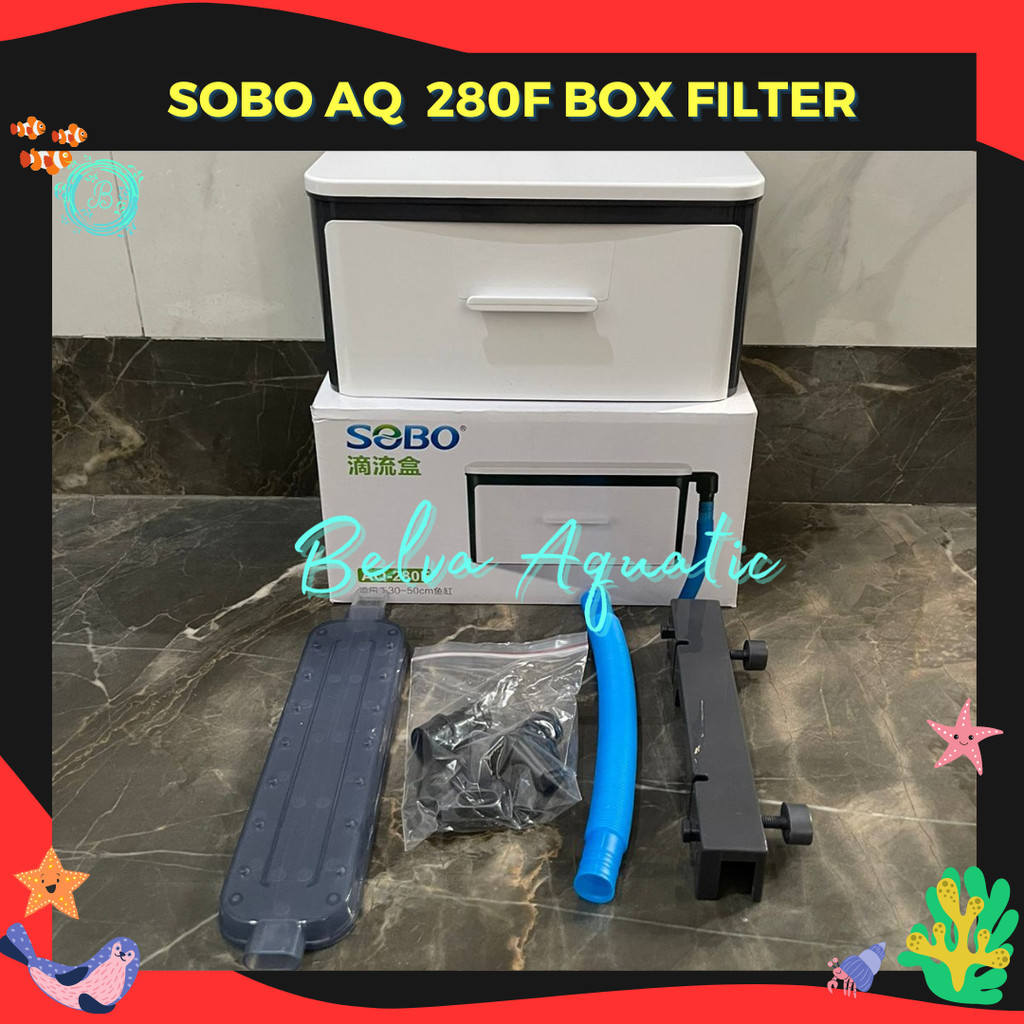 Jual SOBO AQ 280F BOX FILTER SET Box Filter Aquarium Ikan Hias Komplit Sobo AQ 290f Box Set ...
