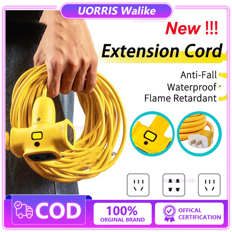 Jual kabel sambungan multifungsi 3600W Extension Cord Extra-long Plug ...