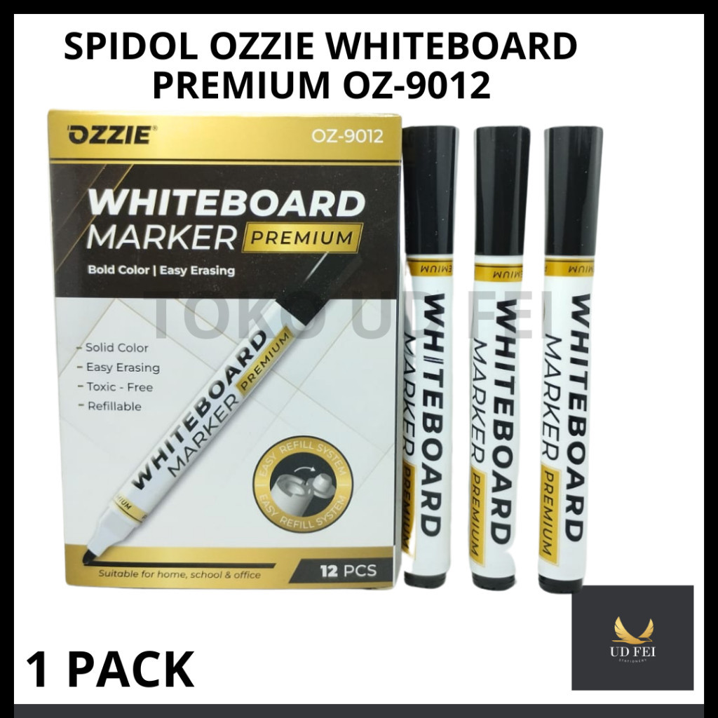 Jual Spidol Besar Ozzie Permanent dan whiteboard Boardmarker / Spidol ...