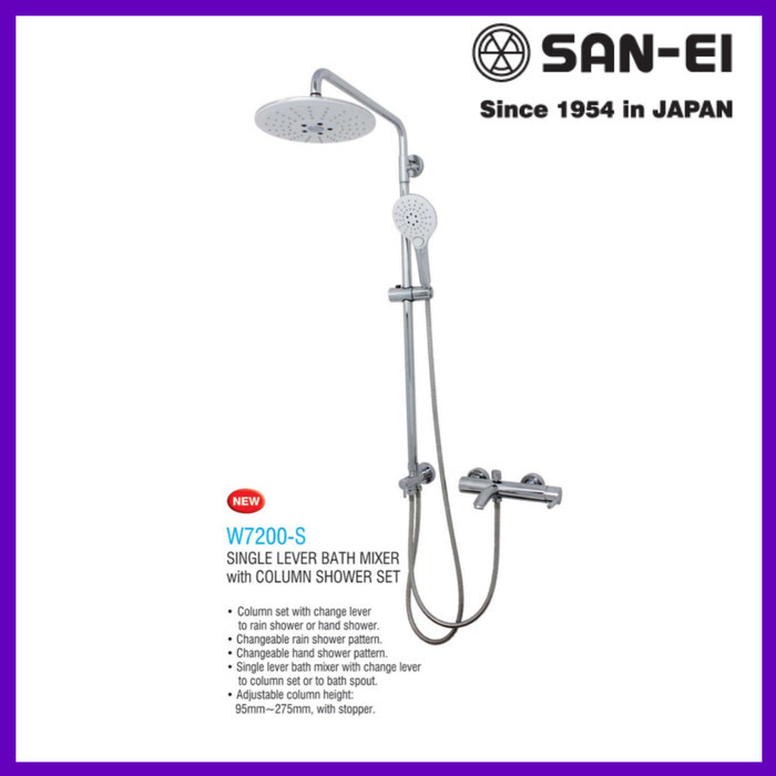 Jual Column shower set San-Ei W7200-S | Shopee Indonesia
