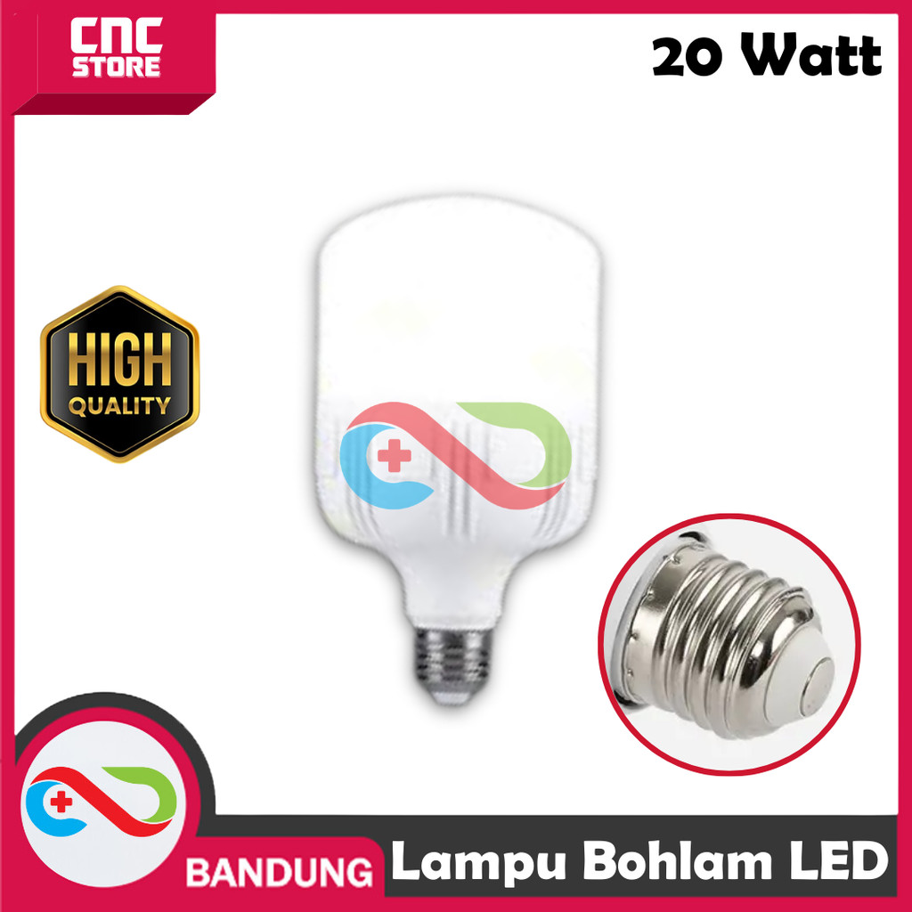 Jual LAMPU BOHLAM LED JUMBO TERMURAH 5W 10W 15W 20 30W AWET SUPER ...