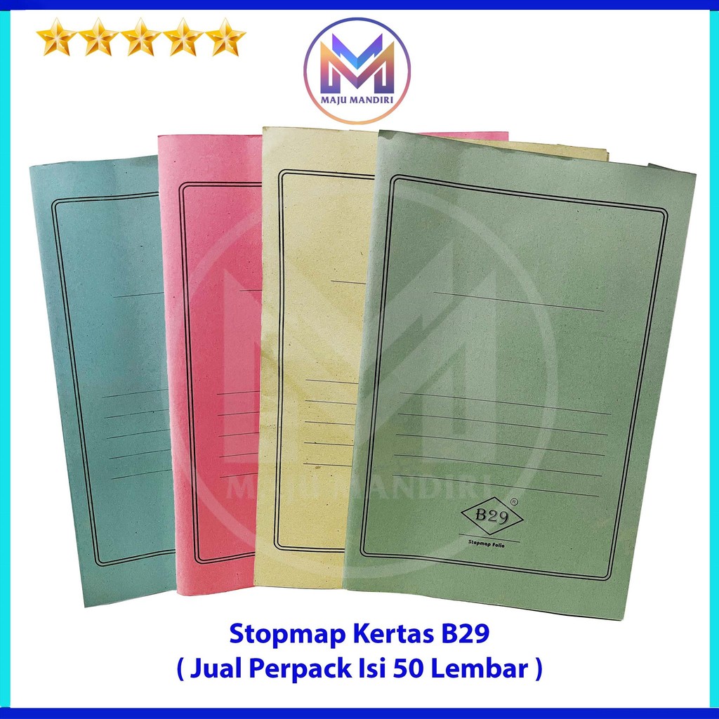 Jual Stop Map Ukuran Folio / Map Kertas Dokumen F4 23 x 36 cm | Shopee ...