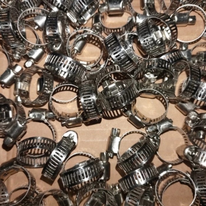 Jual Klem Selang Gas Kompor Clem Selang Air Cleam Kran Keran Aer 7/8 ...