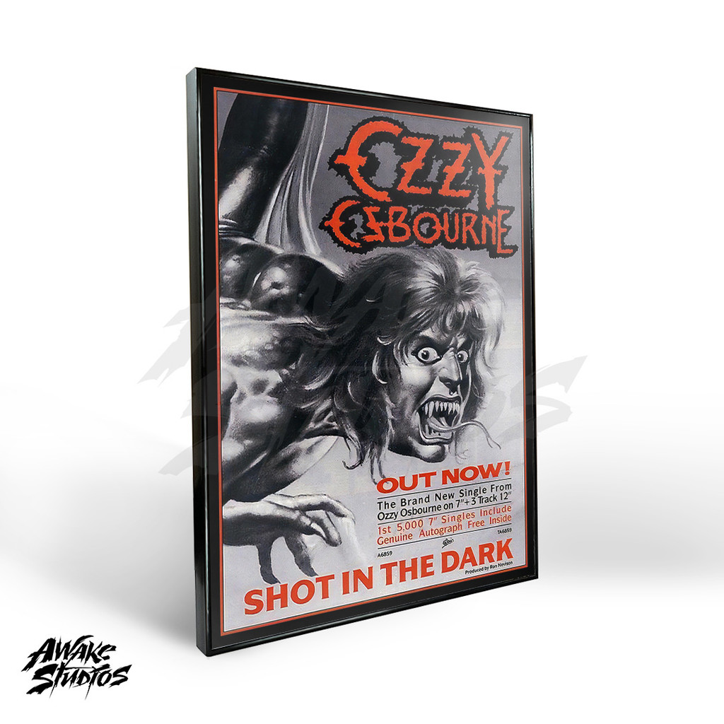 Jual Poster Frame Band Ozzy Osbourne - Frameblock | Shopee Indonesia