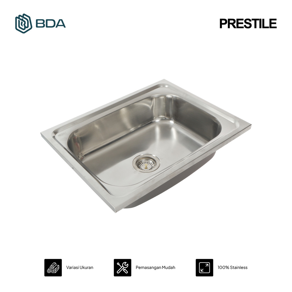 Jual Bak Cuci Piring Kitchen Sink Dapur Wastafel Cuci Piring Stainless ...
