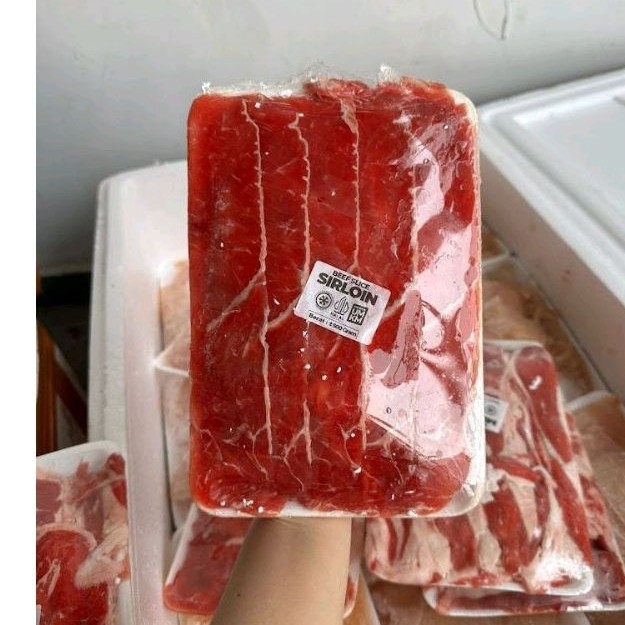 Jual Sirloin Beef slice 500 gram | Shopee Indonesia