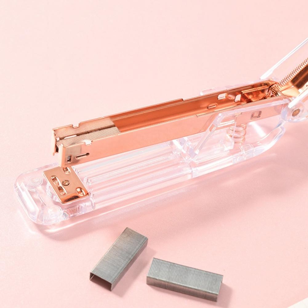 Jual 25-sheet Capacity Stapler Heavy Duty Transparent Desktop Stapler ...