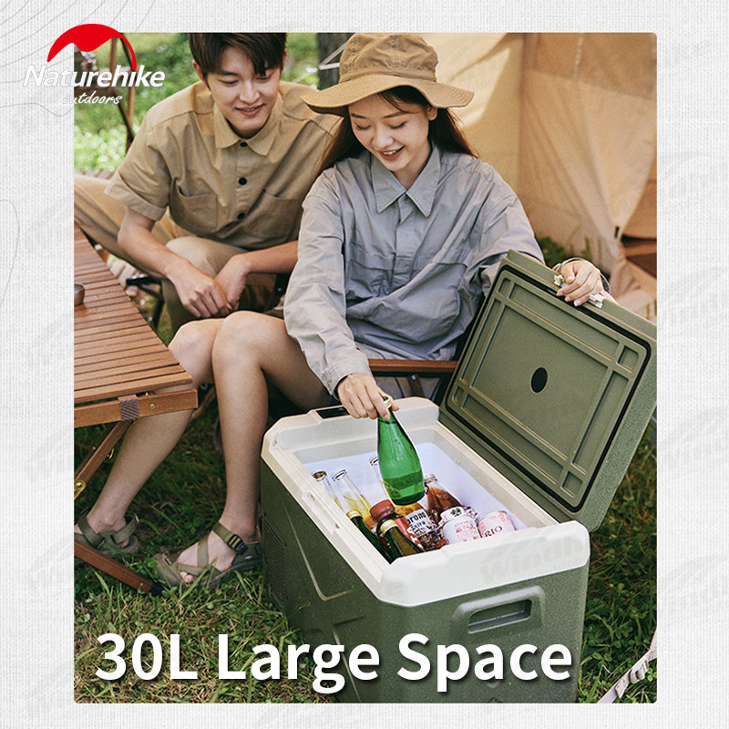 Jual Naturehike Cooler Box 30L Camping PP Ice Bucket Thermal Box ...