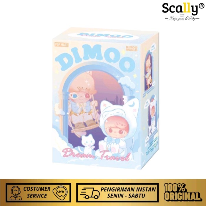 Jual DIMOO Dream Travel Series Action Figure - Original POP MART ...
