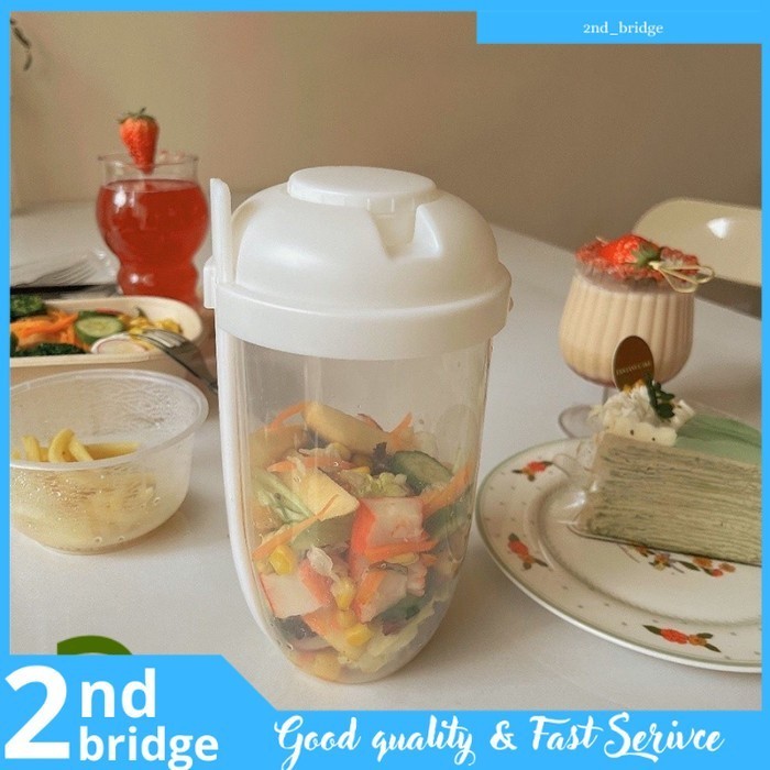 Jual Portable Breakfast Oatmeal Cereal Nut Yogurt Salad Cup Container ...