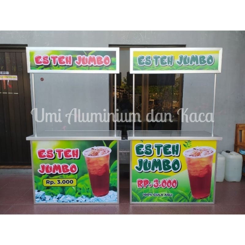 Jual Booth portable es teh jumbo | Shopee Indonesia