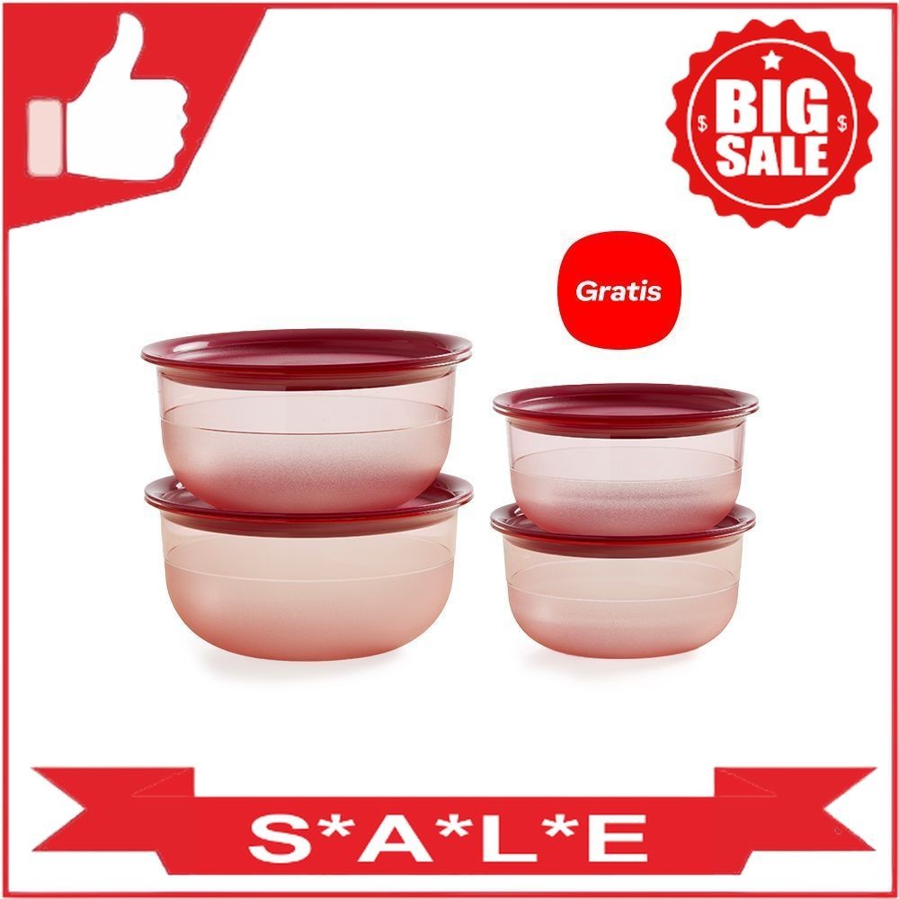 Jual Tupperware Table Collection Vineyard 4pcs | Shopee Indonesia