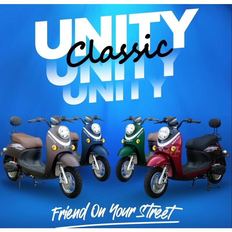 Jual Motor Listrik Subsidi Greentech Unity Classic - Free Accessories ...