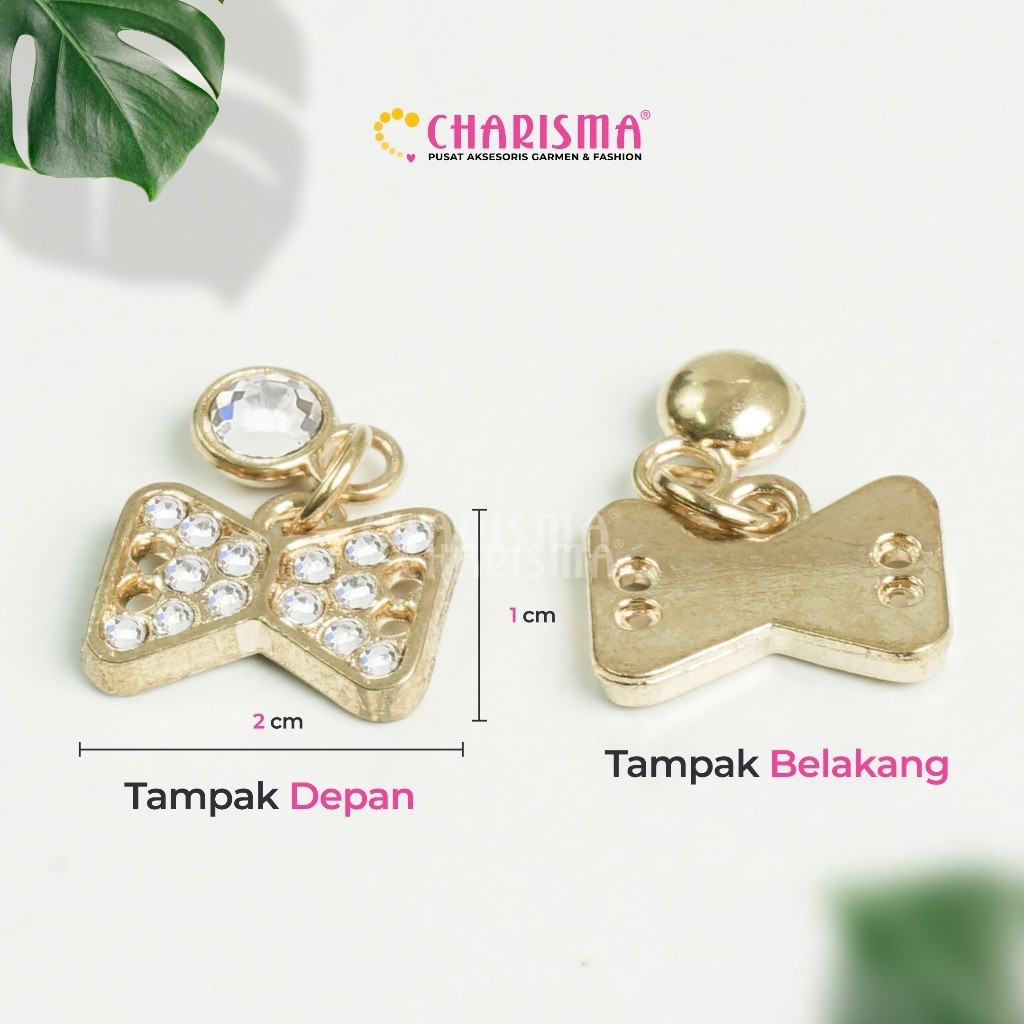 Jual Charisma Label Plat Besi Motif 2 - Label Tag Besi / Plat Hijab ...