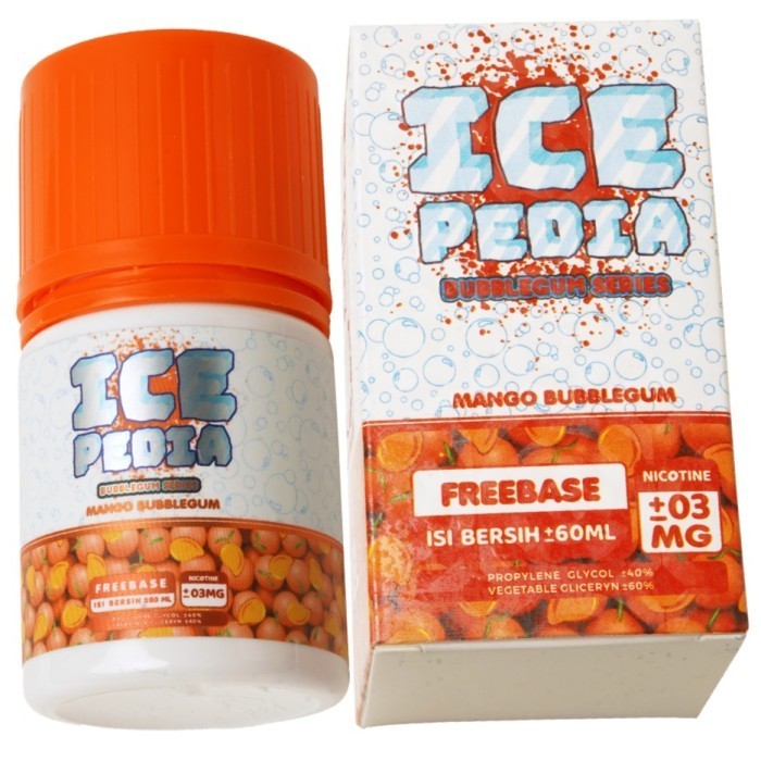 Jual Liquid Ice Pedia Bubblegum Series Mango 3MG 60ML By Majapahit ...