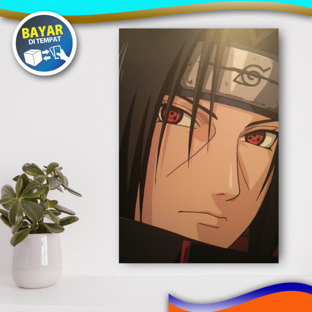 Jual HIASAN DINDING TEMA ANIME ITACHI UCIHA / POSTER ITACHI / NARUTO ...