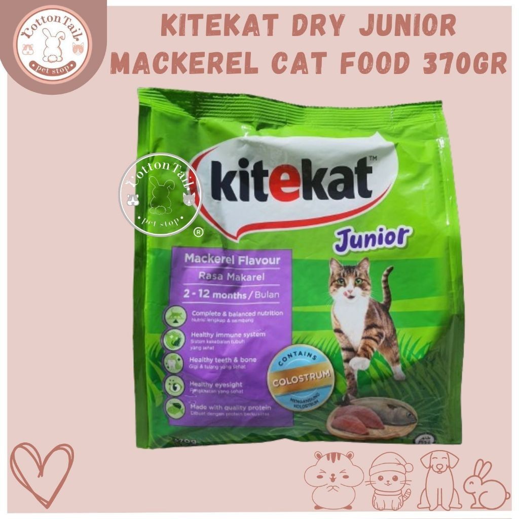 Jual KITEKAT DRY CATFOOD MAKANAN KUCING PREMIUM ALL VARIAN - 370 GR ...