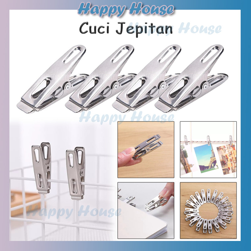 Jual Jepitan Jemuran Anti Karat Stainless Steel /Jepit Jemuran ...
