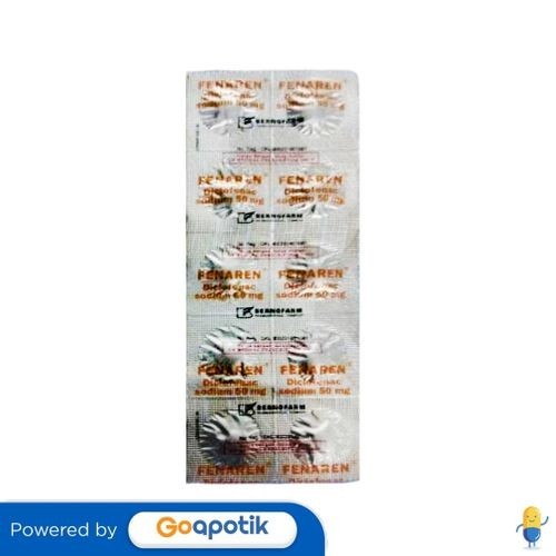 Jual Fenaren 50 Mg Strip 10 Tablet | Shopee Indonesia