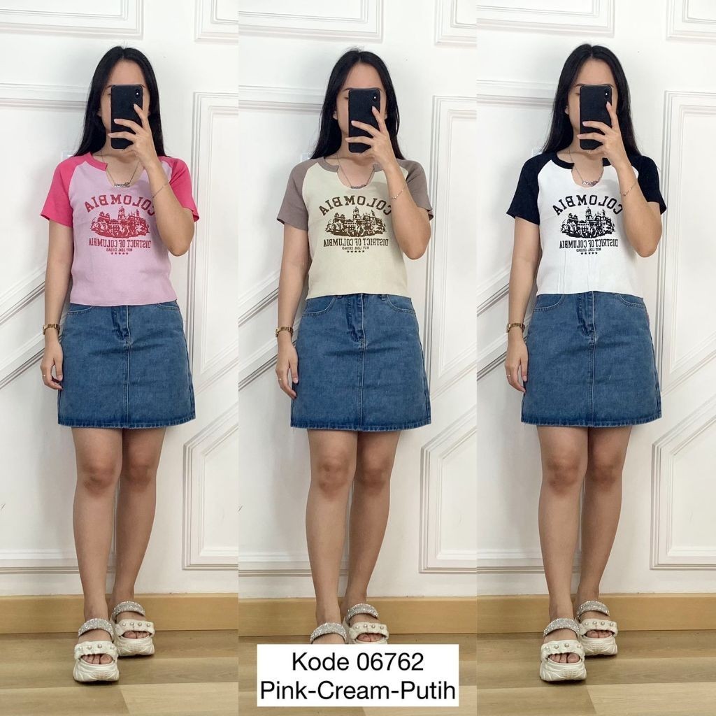 Jual BLOUSE RAJUT CROP BODYCON COLOMBIA DISTRICT OF COLUMBIA MUY LEAL ...