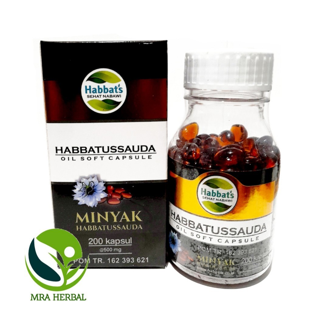 Jual Habbatussauda Softgel Oil Soft Capsule | habbats sehat nabawi ...