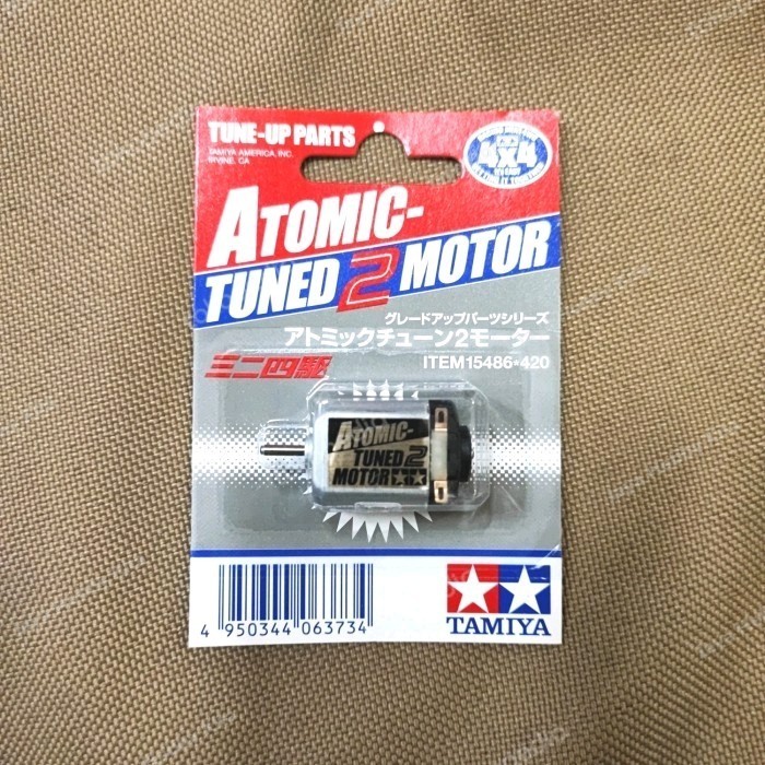 Jual Tamiya Dinamo Motor Atomic Tuned 2 Motor 15486 Atomic-Tuned 2 ...