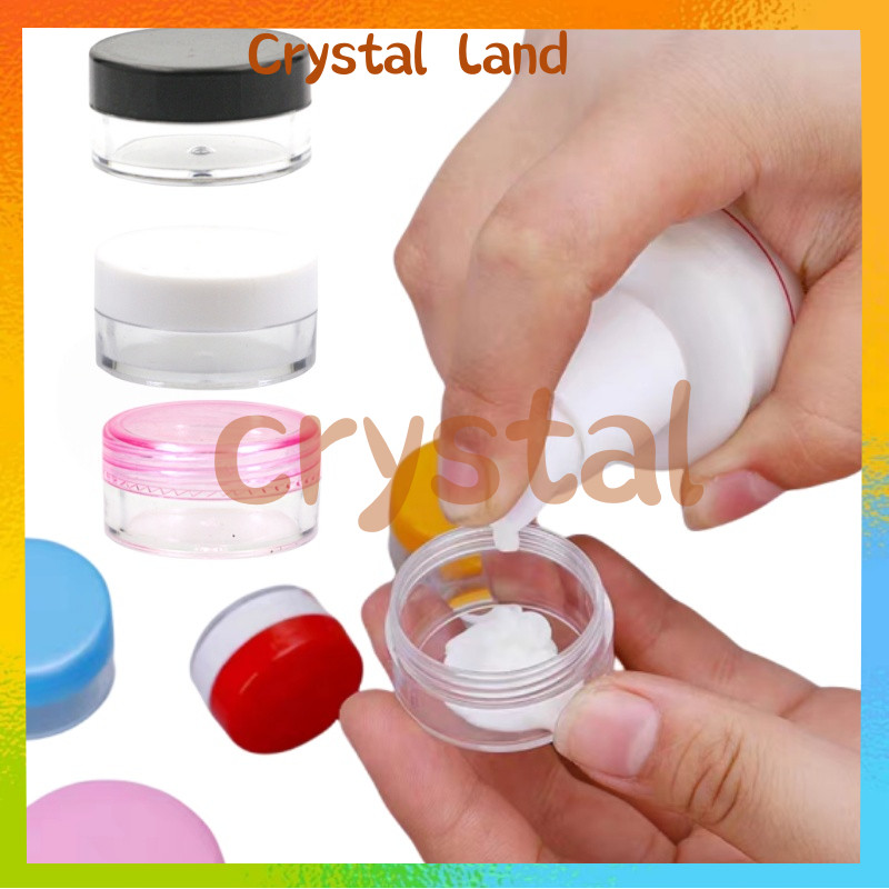 Jual Pot Jar Cream Bulat 5Gr / Pot Tempat Cream Kosmetik / Tempat Cream ...