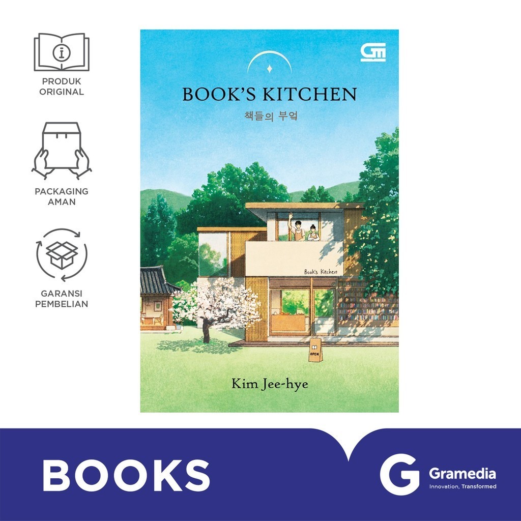 Jual Gramedia Novel Book's Kitchen (Kim Jee-Hye) | Shopee Indonesia
