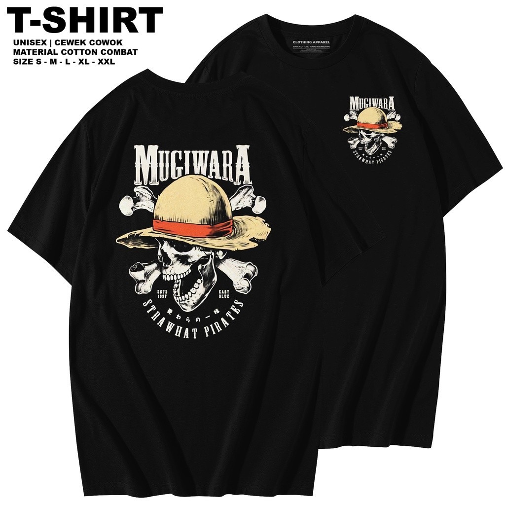 Jual PRODUK TERBARU KAOS ANIME ONE PIECE WANPIS MANGA JEPANG DEPAN ...