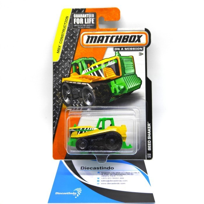 Jual Matchbox / Match Box SEED SHAKER™ MBX CONSTRUCTION | Shopee Indonesia