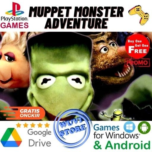Jual Game PC Muppet Monster Adventure Emulator PS1 | Bisa Main di ...
