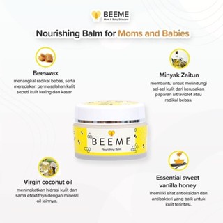 Jual Beeme Nourishing Balm 15gr - Skincare Aman untuk Ibu dan Bayi ...