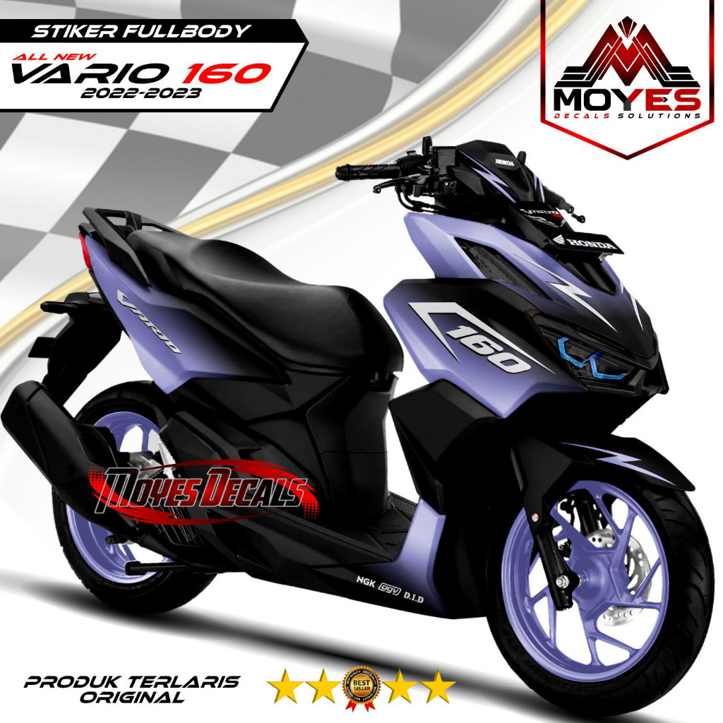 Jual Decal Vario 160 Stiker Fullbody / Sticker Skotlite model custom ...